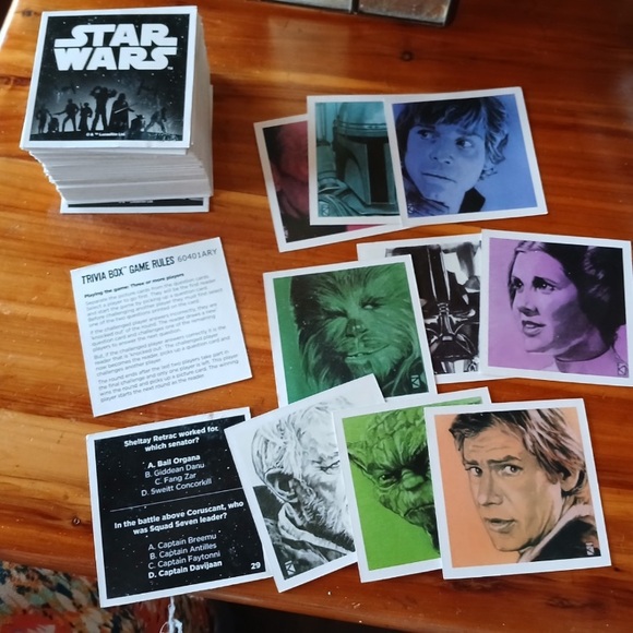 Star Wars | Games | Star Wars Trivia Cards With Over 0 Question Cards ...